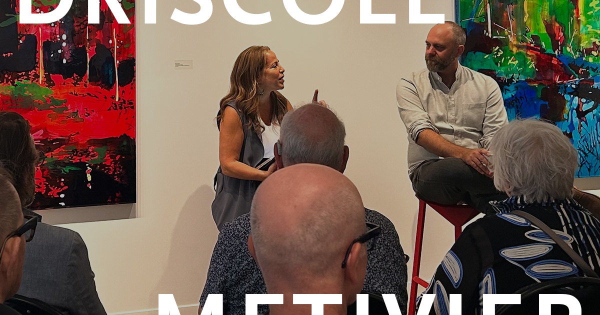 METIVIER TALKS | Steve Driscoll and Shelley Falconer in conversation ...