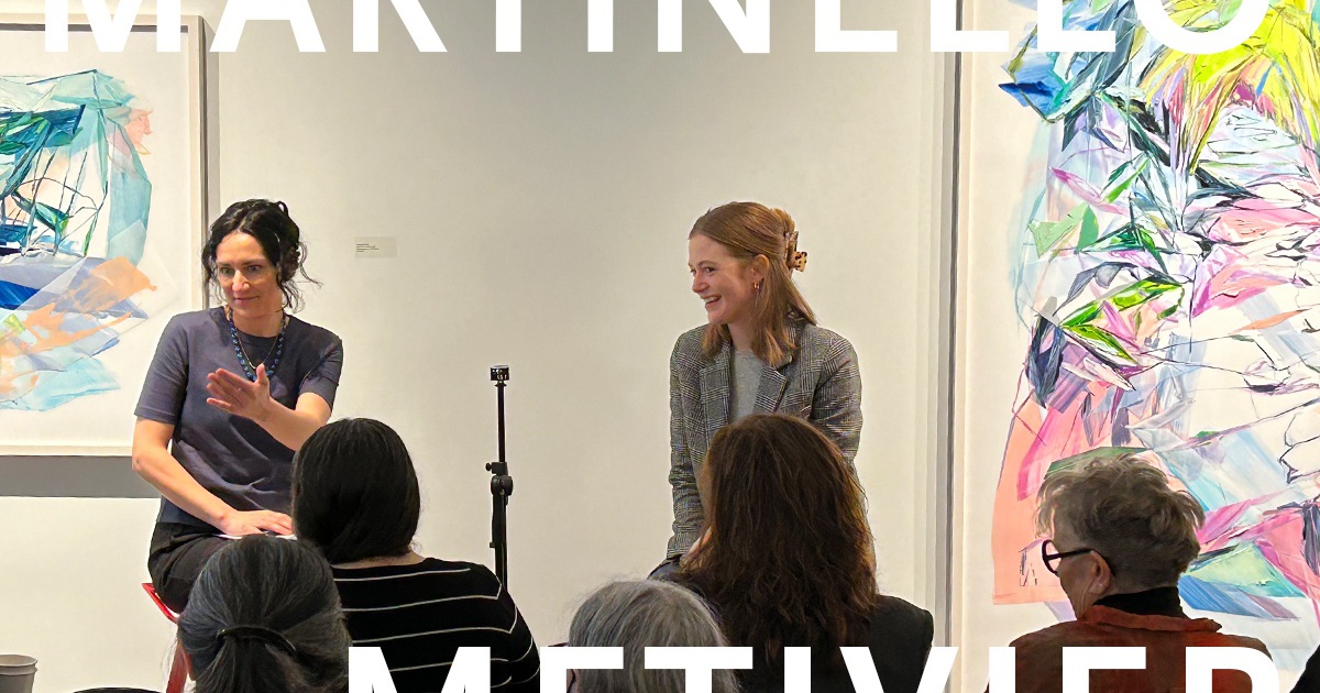 METIVIER TALKS | Linda Martinello and Renée van der Avoird in ...